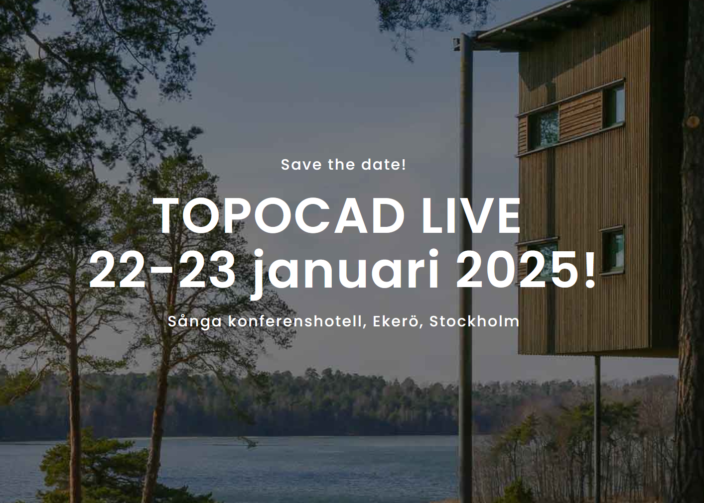 Save the date: Topocad Live 2025 - Adtollo